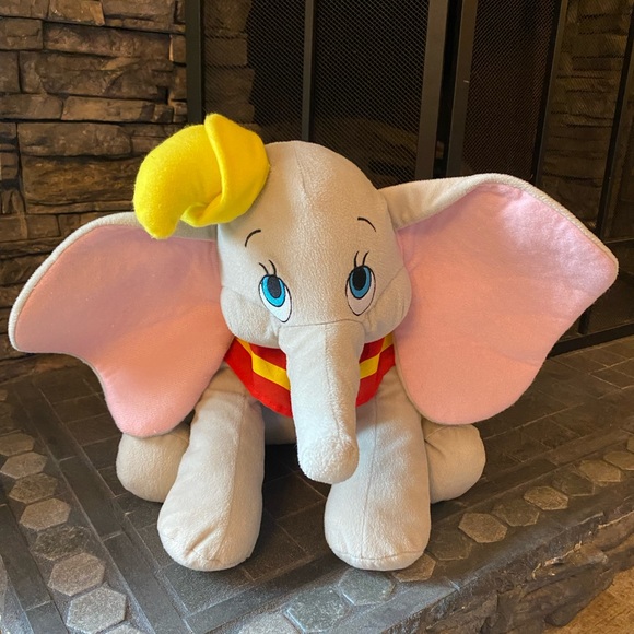 Disney | Toys | Disney Parks Authentic Dumbo 4 Plush Gray Elephant ...